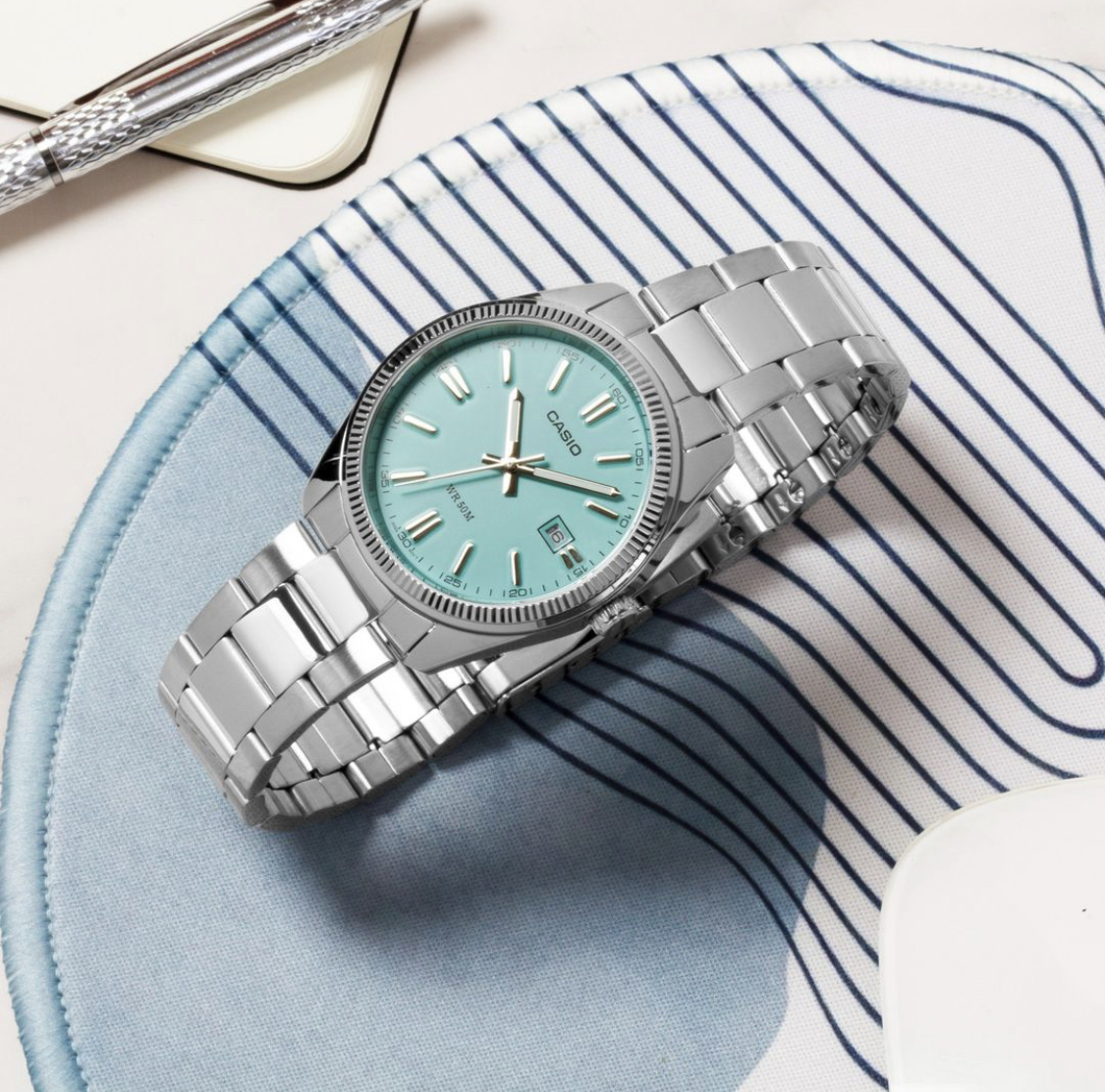 Casio Tiffany Ecuador - Casio Tiffany MTP-1302D-2A2 - ICONS MOOD